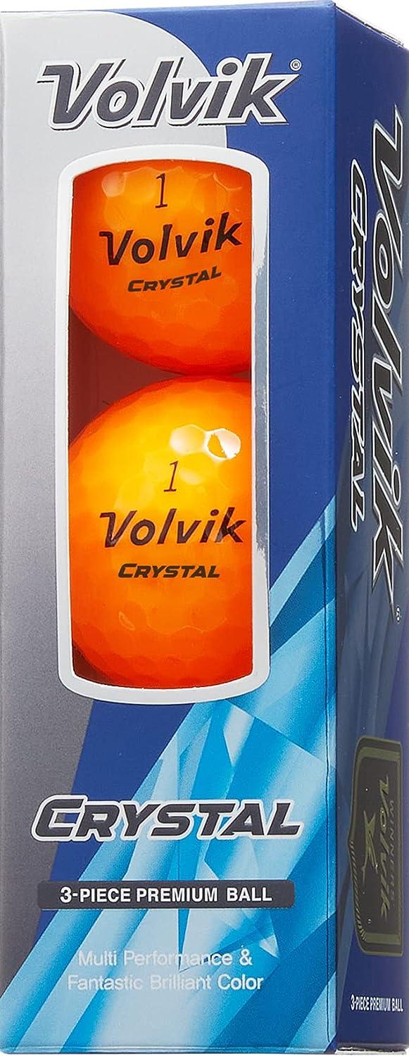 Volvik Crystal Golf Balls Dozen - Assorted Colors | Premium Quality ...