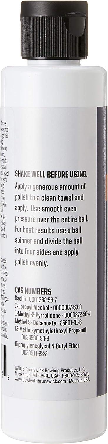 6oz Brunswick Crown Factory Polish - Professional Grade Bowling Ball ...