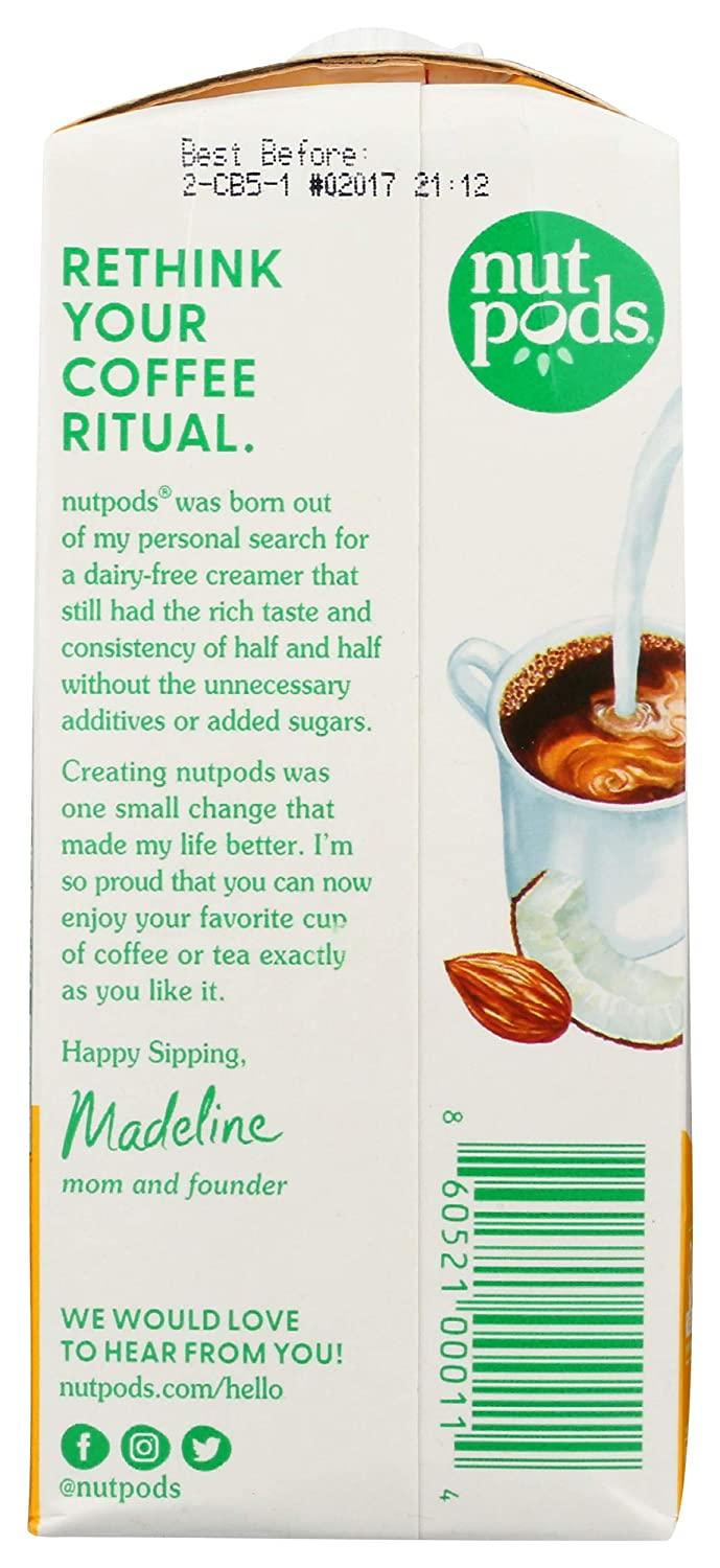 Nut Pods Dairy-Free Original Creamer - 11.2 fl oz | Plant-Based Coffee ...