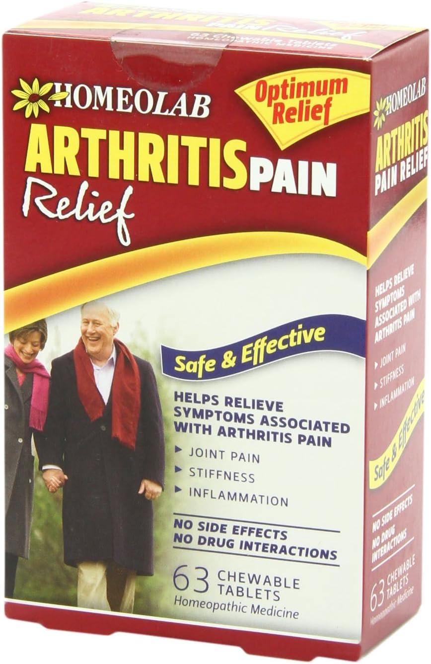 Homeolab USA Arthritis Relief Tablets - 90 Chewable Tablets | Buy Now ...