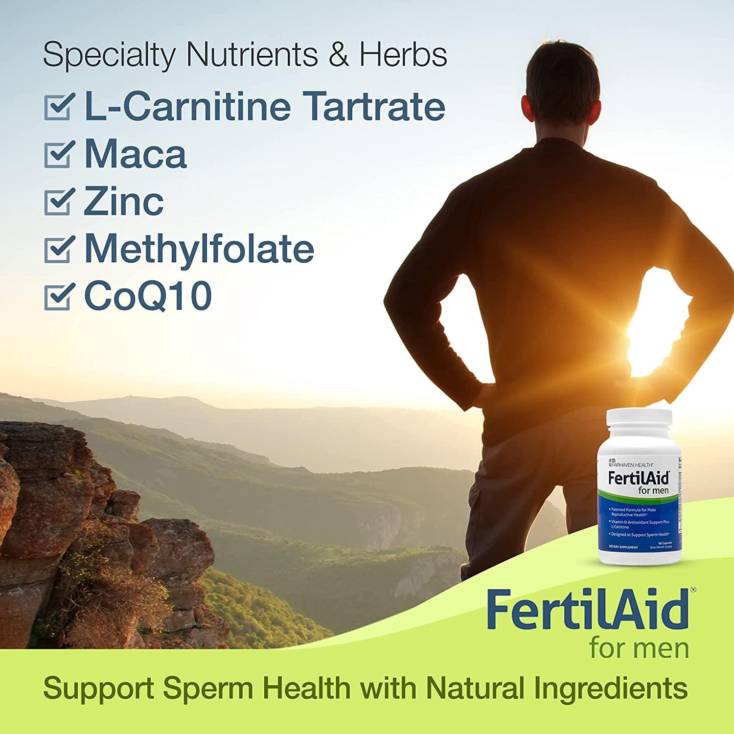 Fertilaid Men & Women Combo: Fertility Vitamins & Supplements for Cycle ...