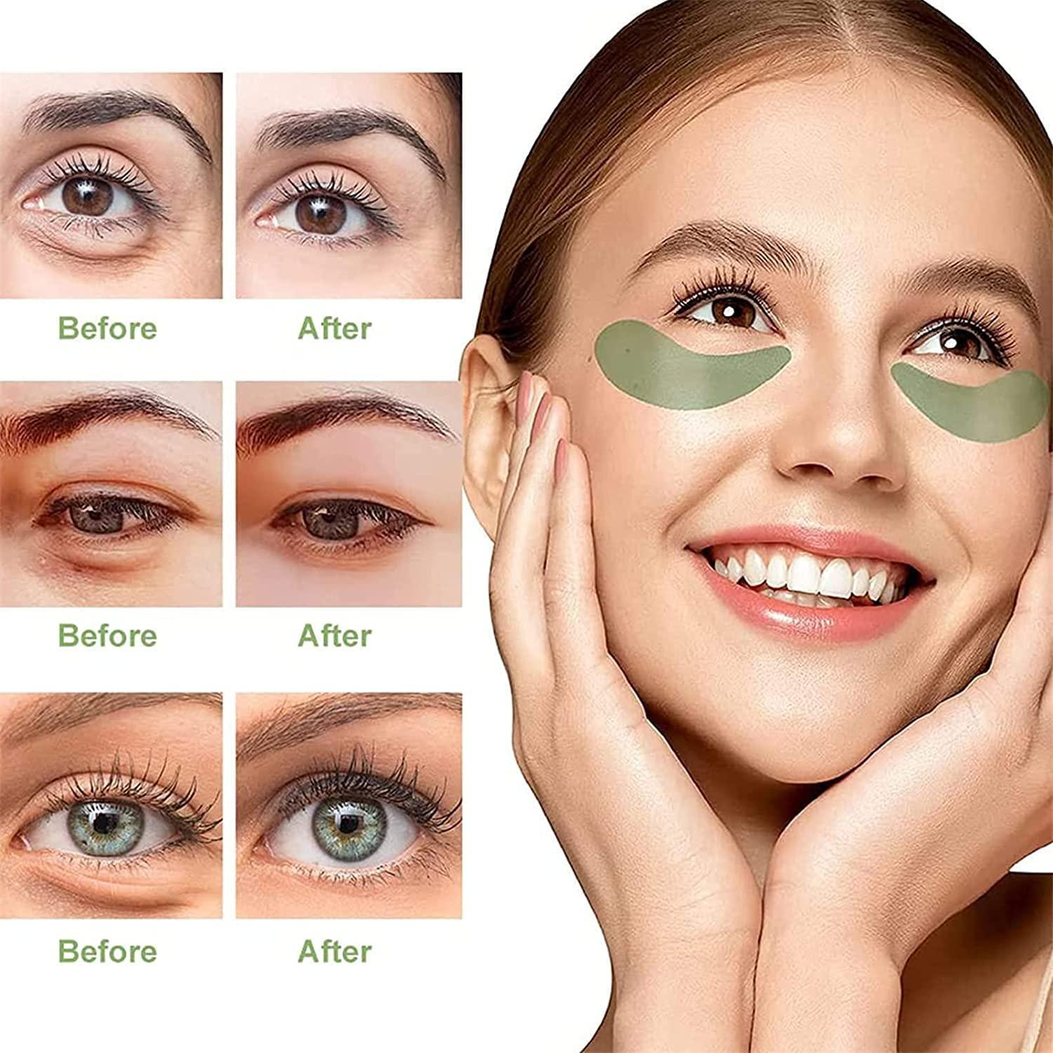 Seaweed Eye Mask for Wrinkle Removal & Dark Circles - 60 PCS Tightening ...