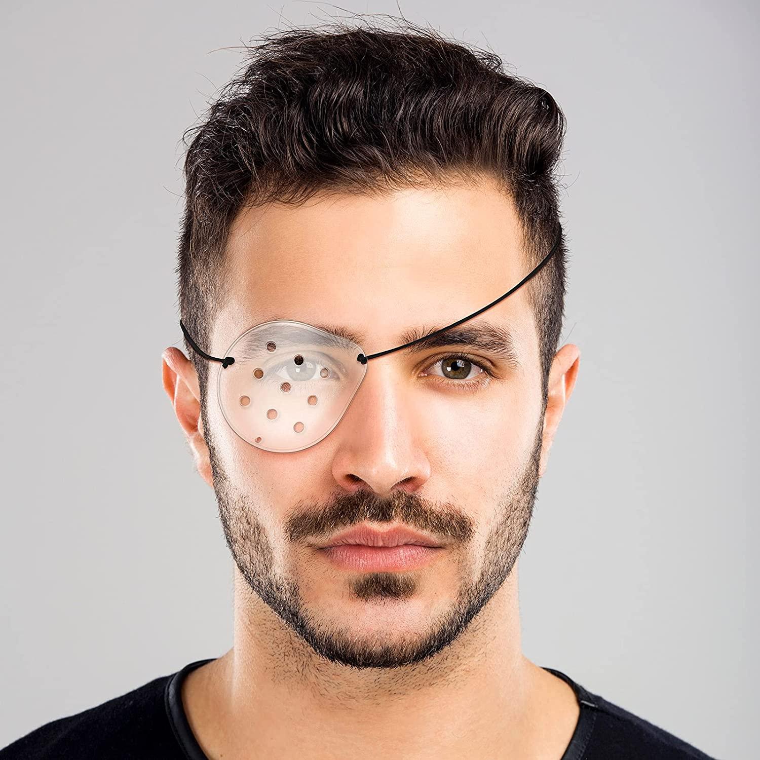 Ventilated Plastic Eye Coverings for Sand & Gravel Protection (Pack of ...