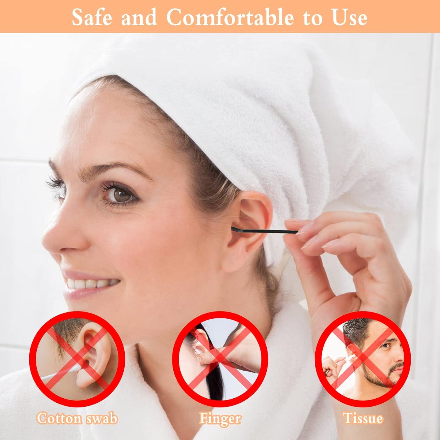 Fumanduo 6-Piece Ear Cleaner Set - Stainless Steel Ear Wax Remover ...