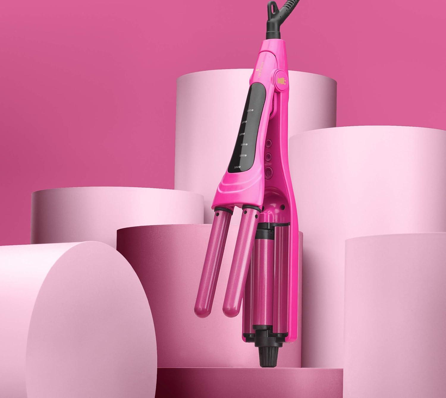 Lee Stafford 'Making Waves' Multi-Depth Waver in Hot Pink ...
