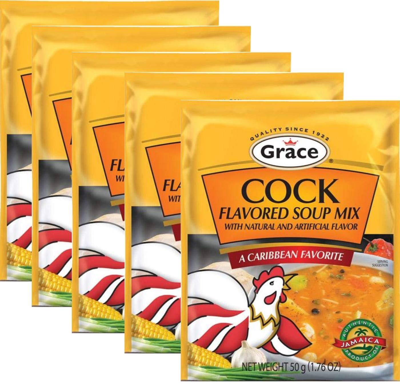 Cock Flavour Soup - 50g (Pack of 5) | Authentic Taste in Every Spoonful ...