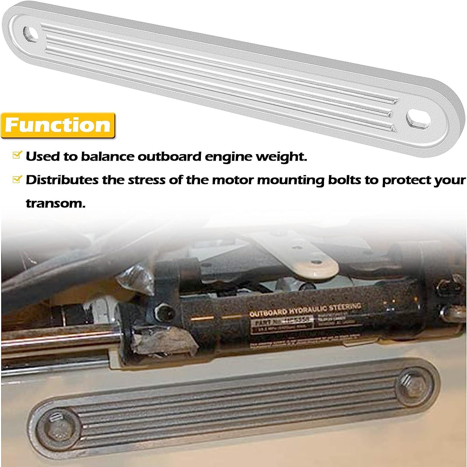Boat Engine Transom Support Plate - Easy Install TSP-1 for Top Bolt ...