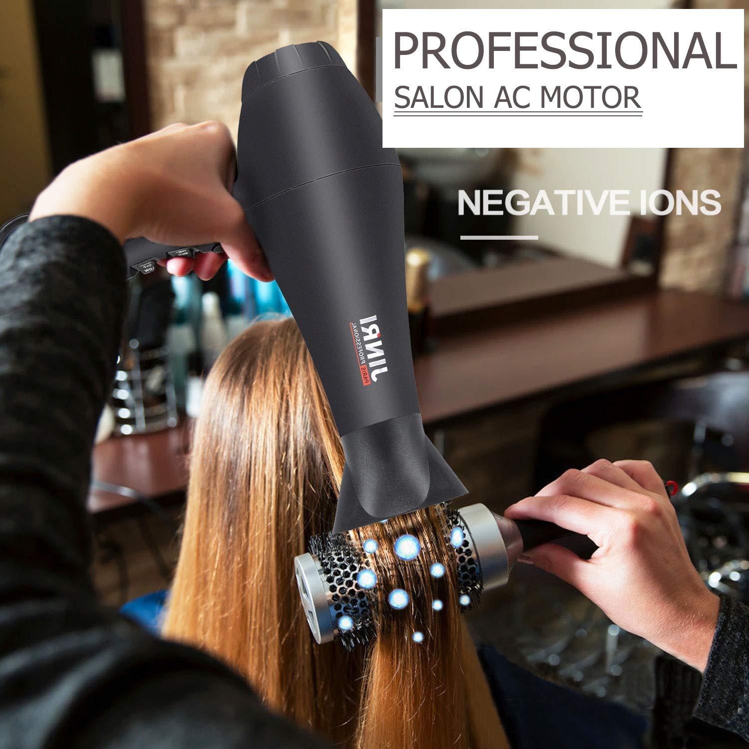 Professional 1875w Hair Dryer With Negative Ionic Technology Fast