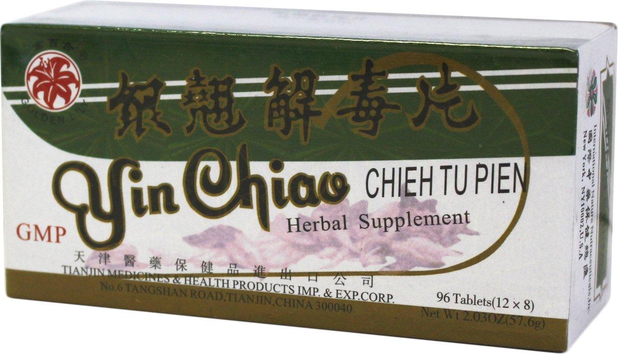 Yin Chiao Chieh Tu Pien 600mg X 96 Tablets