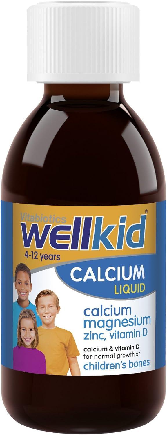 Wellkid Vitabiotics Calcium Liquid 150ml - Essential Child Nutrition