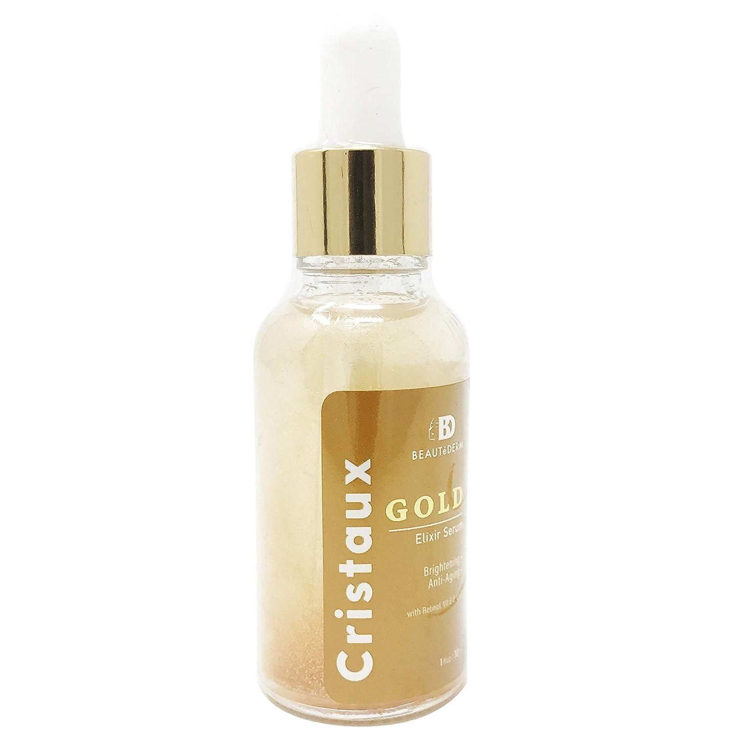 Beautederm Cristaux Gold Elixir Serum 30ml - Luxurious Skin Treatment ...