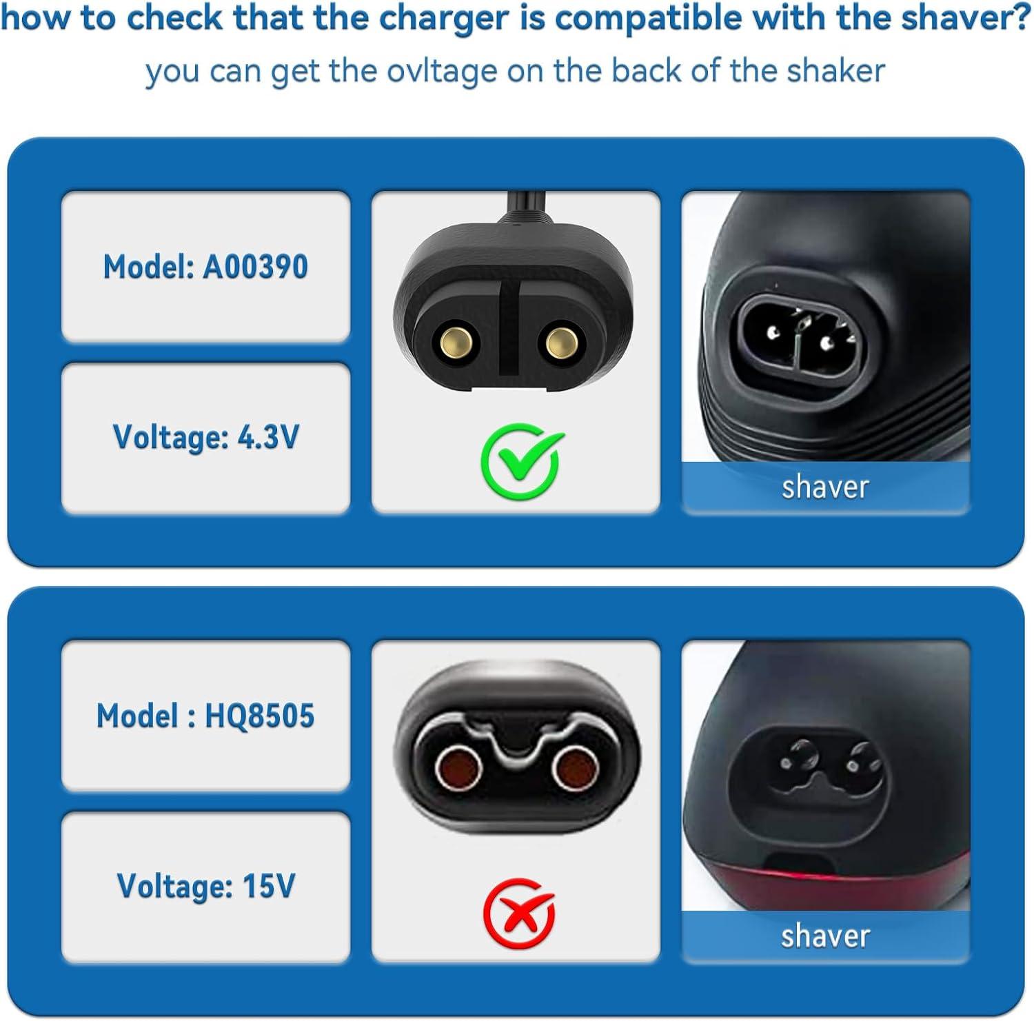 Buy OneBlade Charging Cable 4.3V for Philips QP2520 QP2620 MG3720 ...