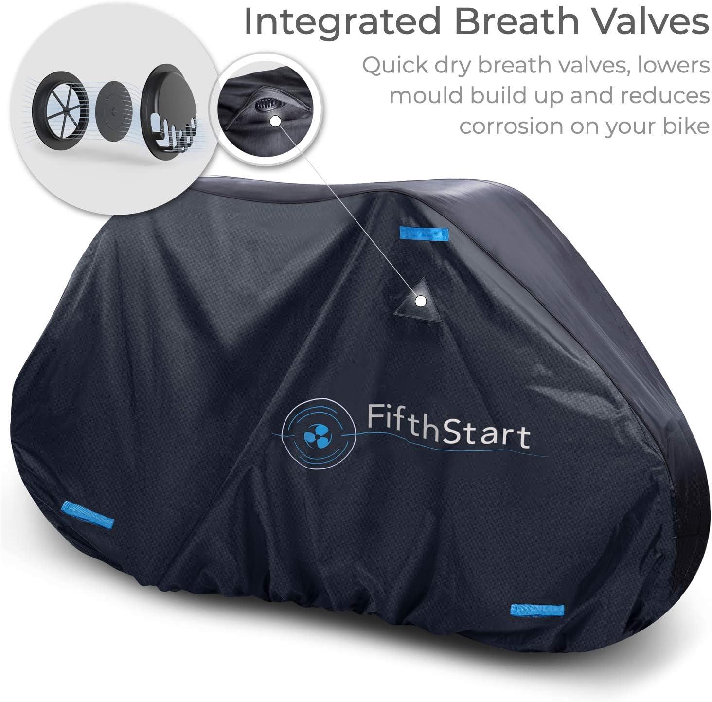 Waterproof Bike Cover | Ripstop Fabric, UV Resistant, Double Stitched ...