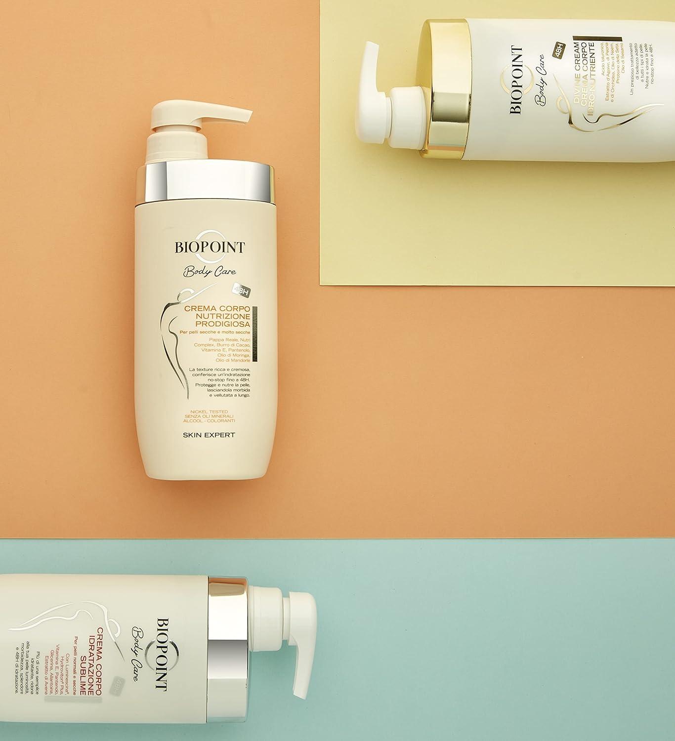 Biopoint Body Divine Cream 500 ml - Nourishing Moisturizer for All Skin ...