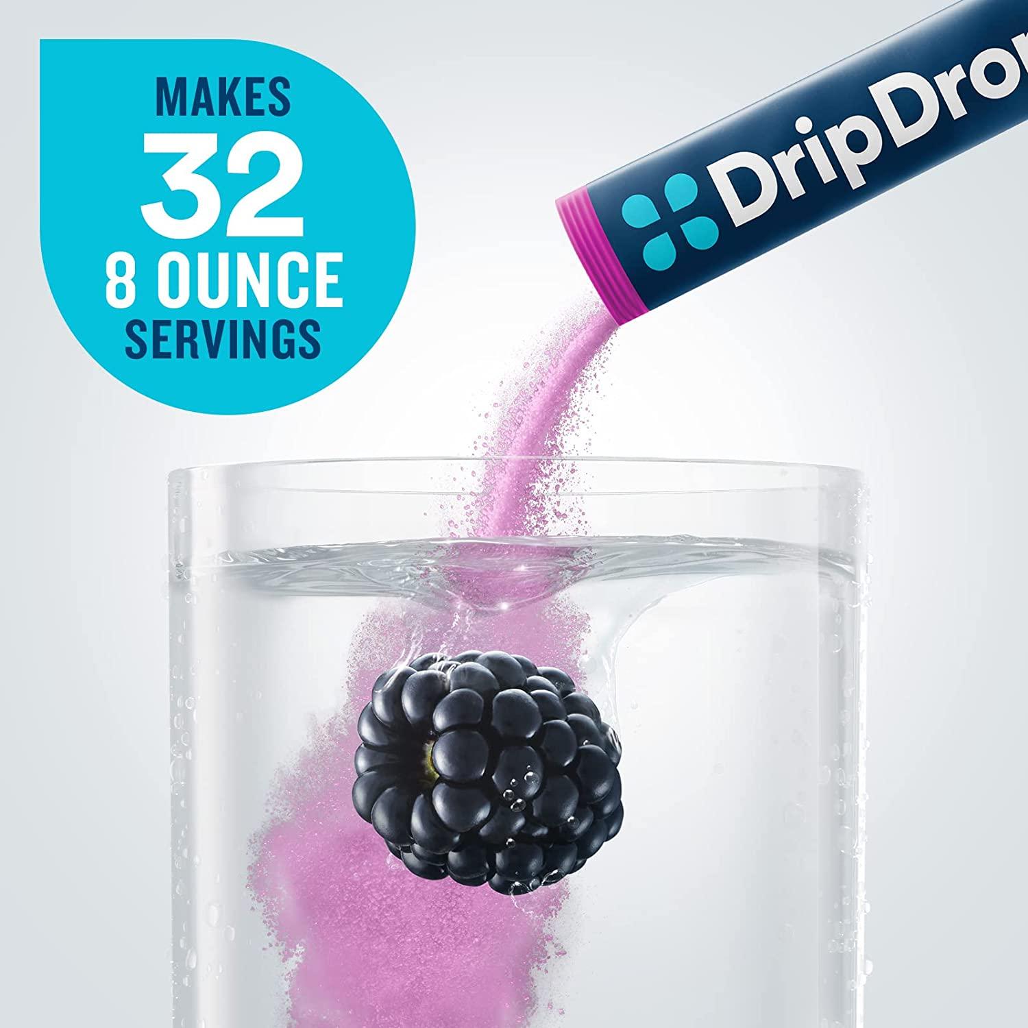 DripDrop ORS Hydration Electrolyte Powder Packets - 32 Count Bold ...