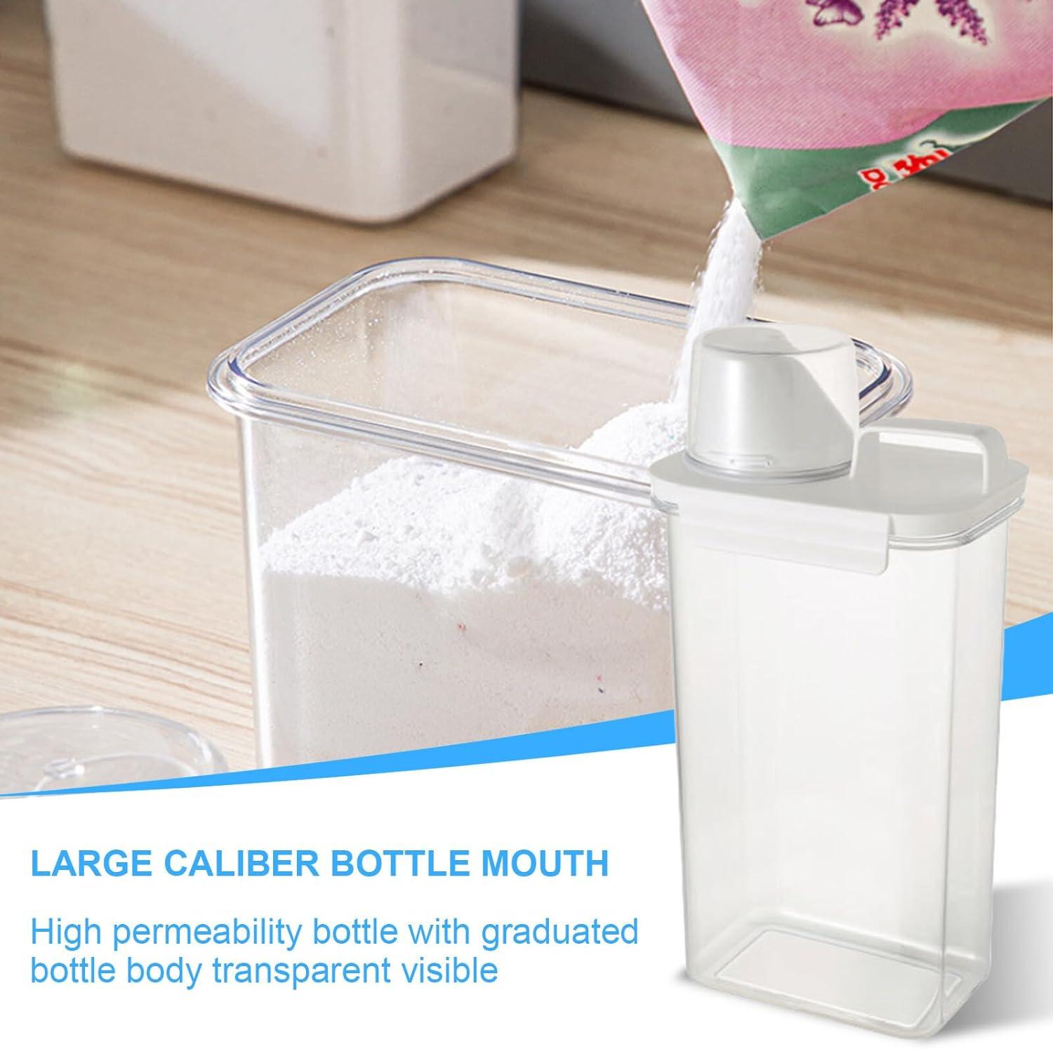 Airtight Detergent Detergent Dispenser Washing Powder Container with ...