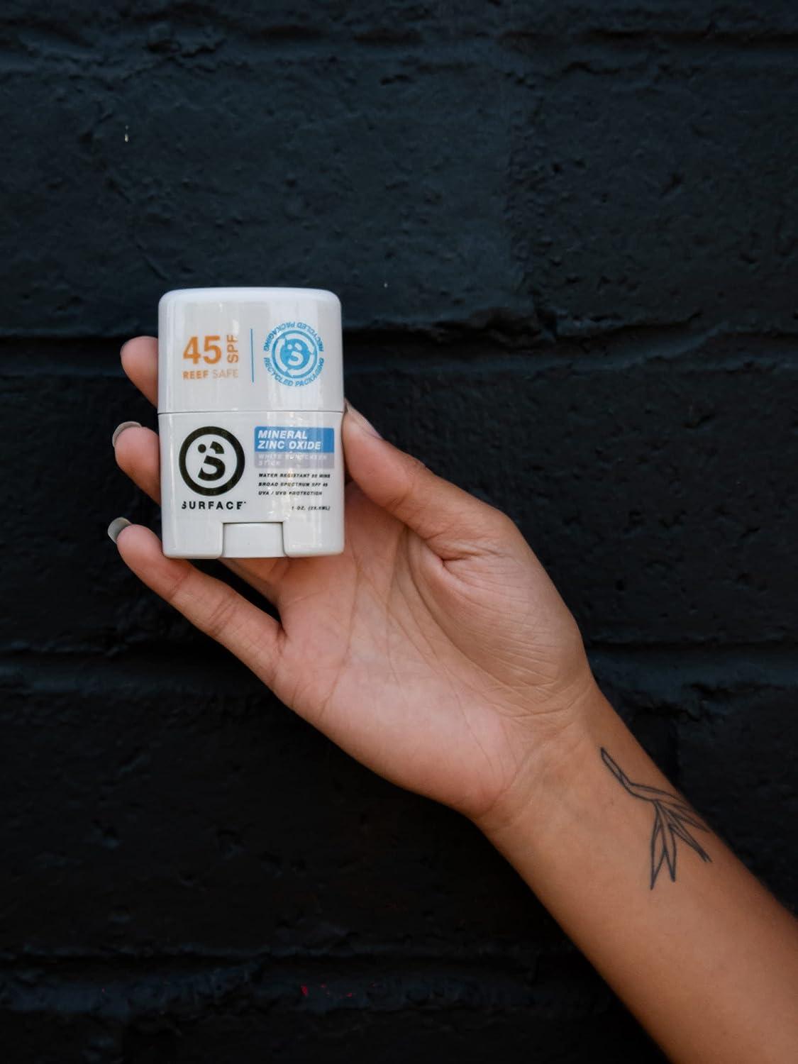 Reef Safe Mineral Face Sunscreen Stick SPF45 - Non-Nano Zinc Oxide ... Reef Safe Mineral Face Sunscreen Stick SPF45 - Non-Nano Zinc Oxide ...