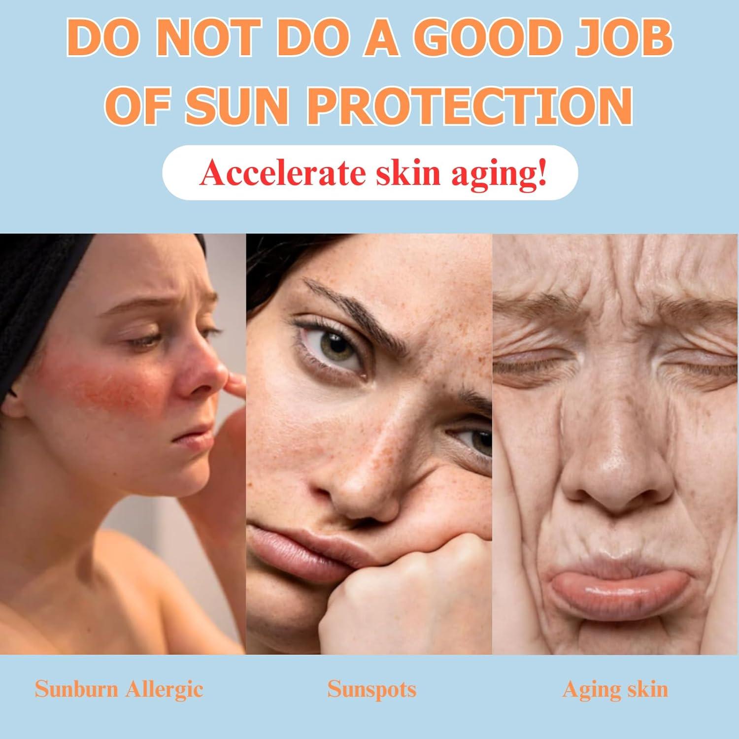 Sunscreen SPF 50+ Sun Cream SPF 50+ Oil Control Face Sun Cream SPF 50 ...