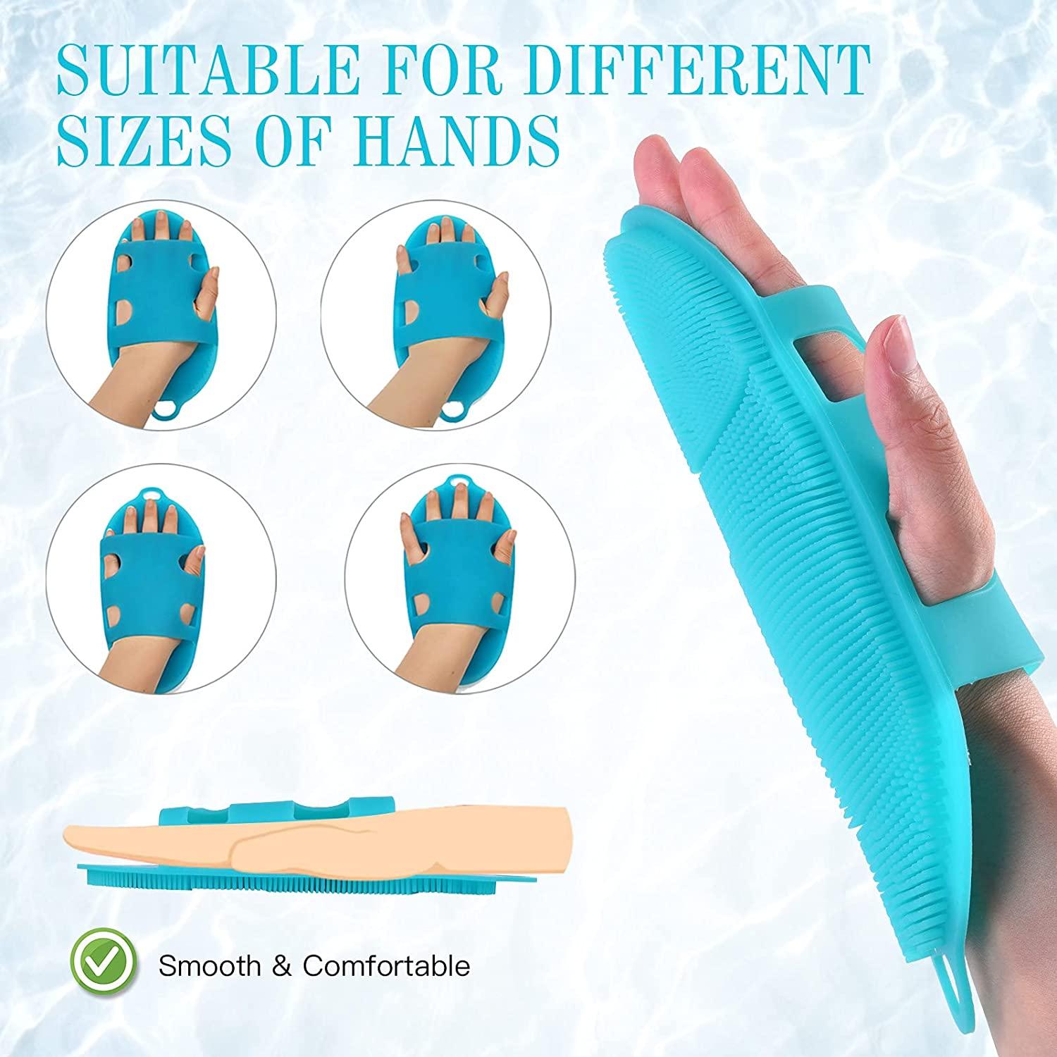 INNERNEED Silicone Body Scrubber - Exfoliating Shower Brush for All ...