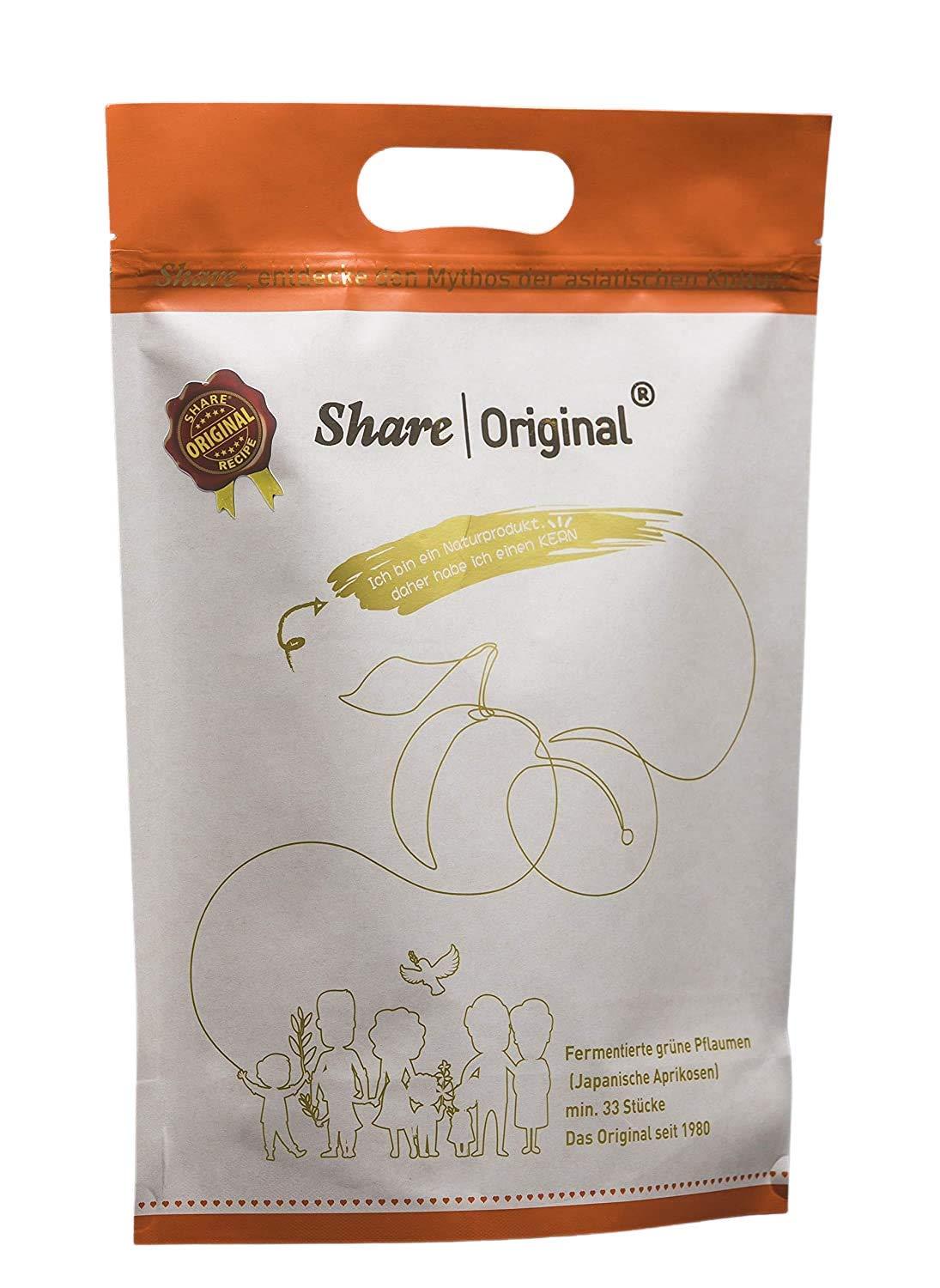 Organic Fermented Plum 33 Pieces - Natural Probiotic & Antioxidant ...