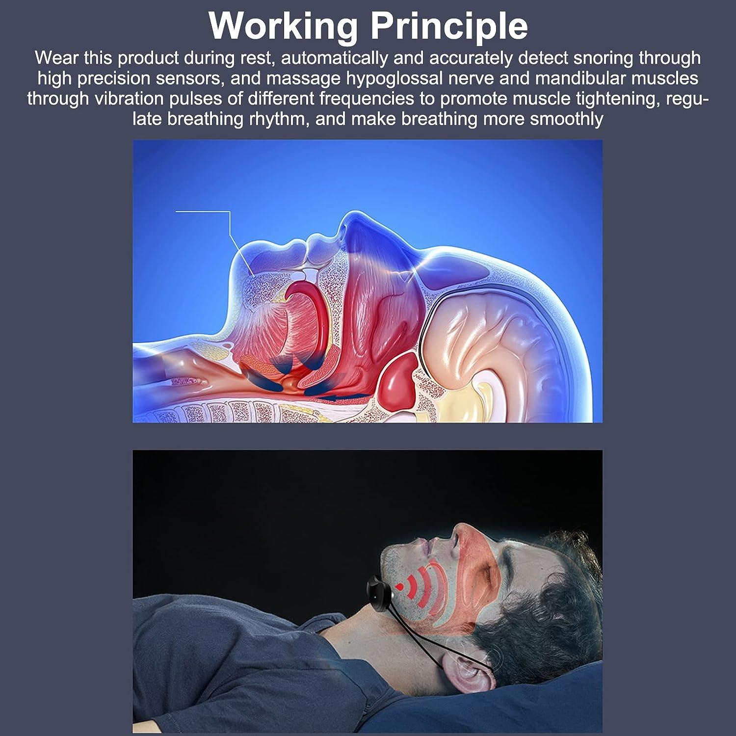 Electric Anti-Snoring Device for Deep Sleep - Snoring Solution for Men ...