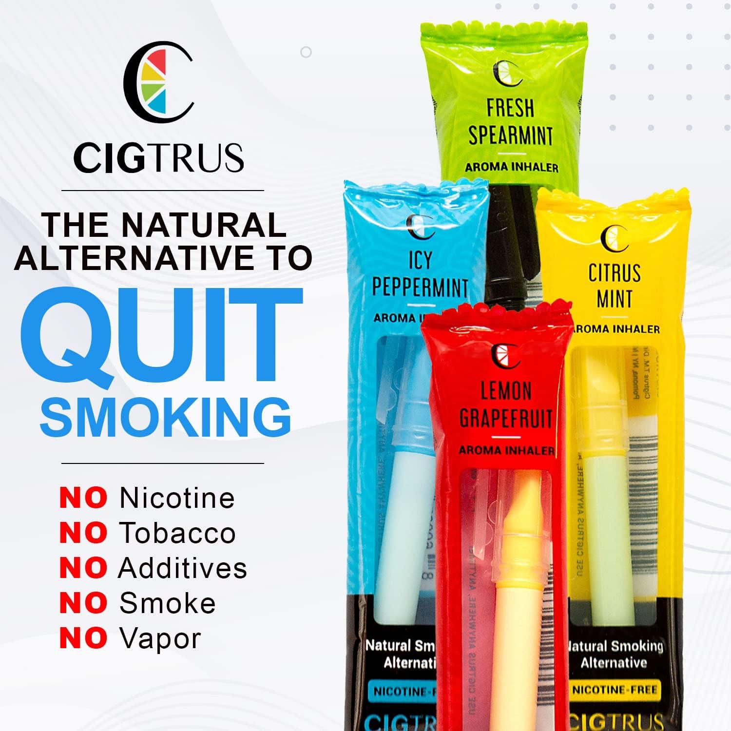 Cigtrus Oral Fixation Relief Oxygen Air Inhaler - ICY Peppermint | Buy ...