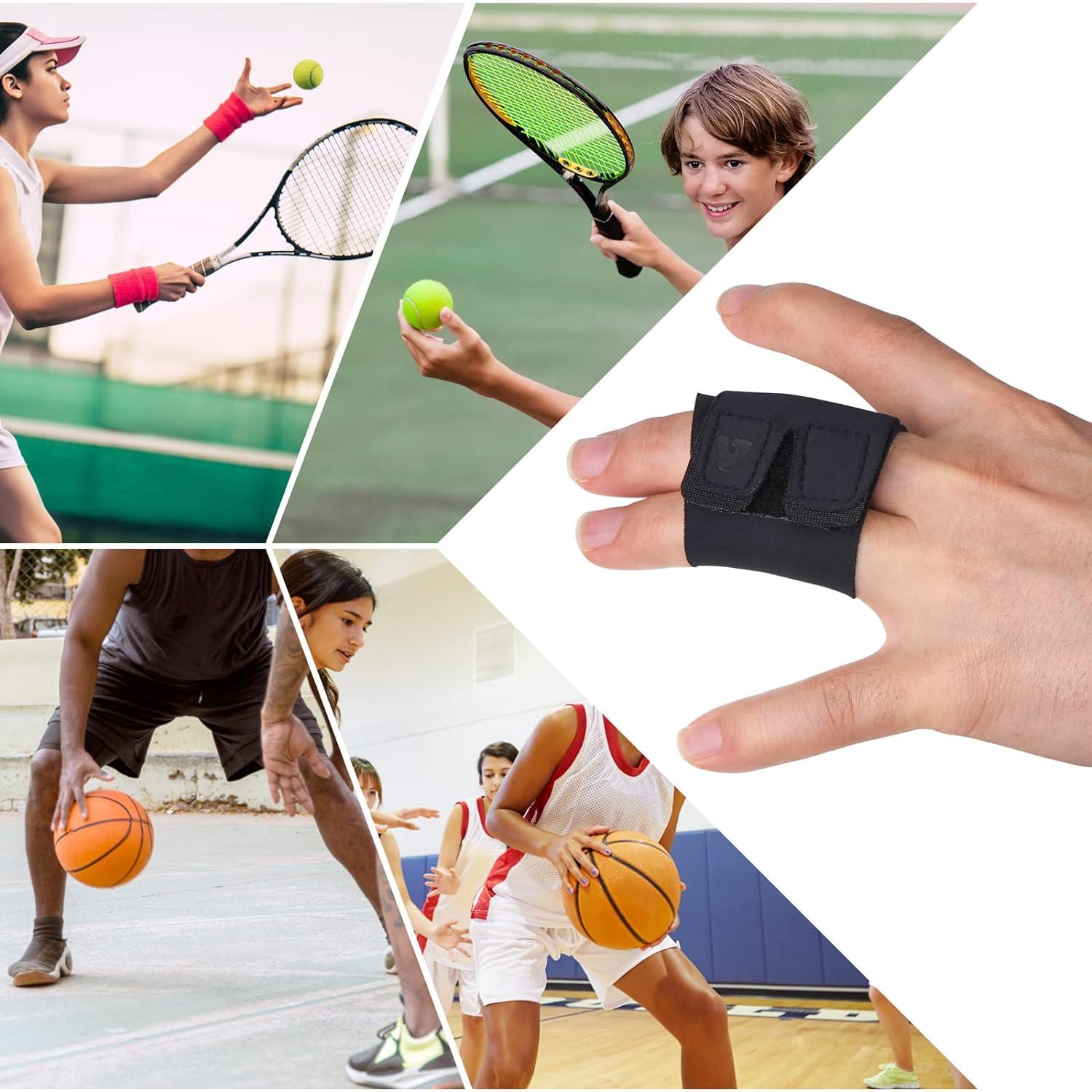 Ruisenda 2 Piece Buddy Finger Splint Set - Adjustable Finger Support ...