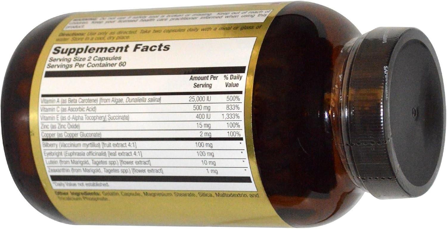 Buy Life Time Brite Eyes Antioxidant Formula - 120 Capsules | Support ...