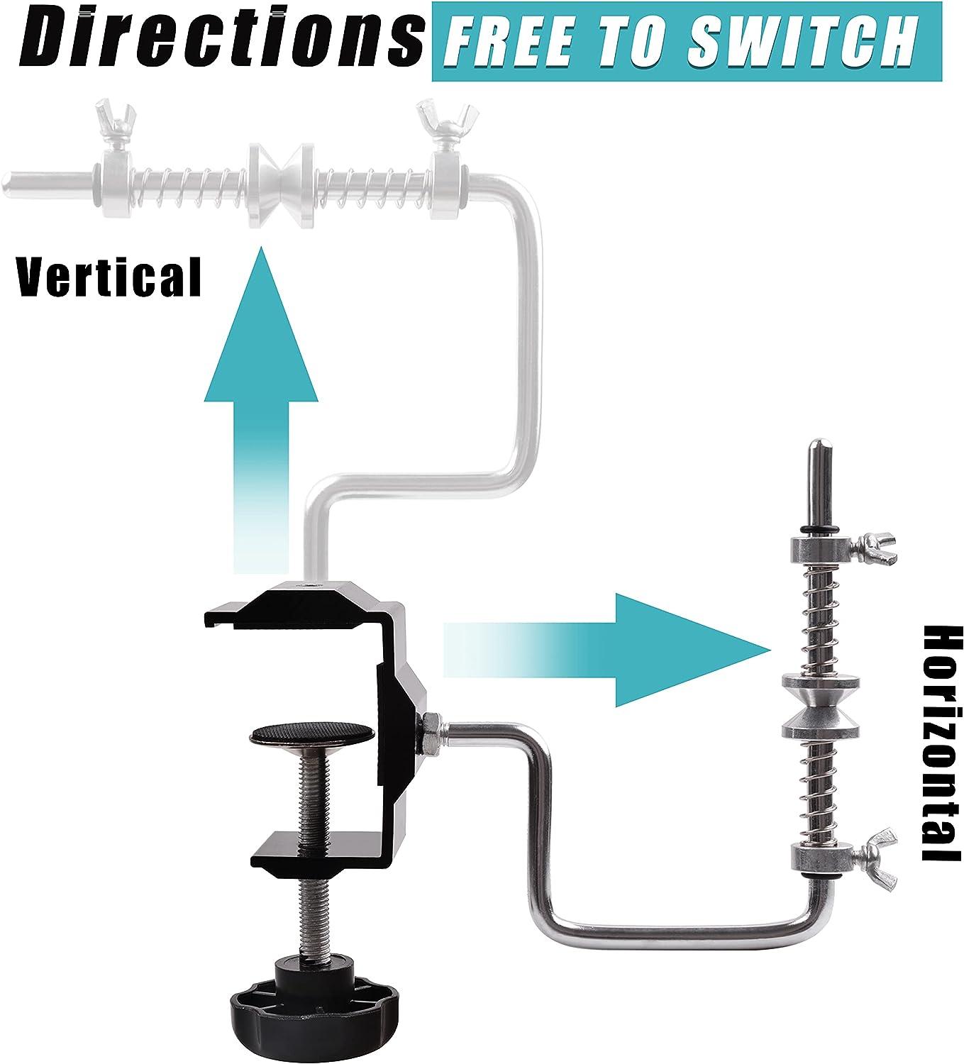 Adjustable Fishing Line Spooler Machine with Clamp | Portable Spooling ...