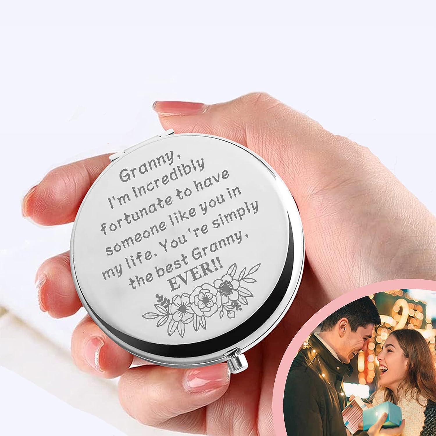 CHOORO Granny Gift: Compact Makeup Mirror for Mother's Day ...