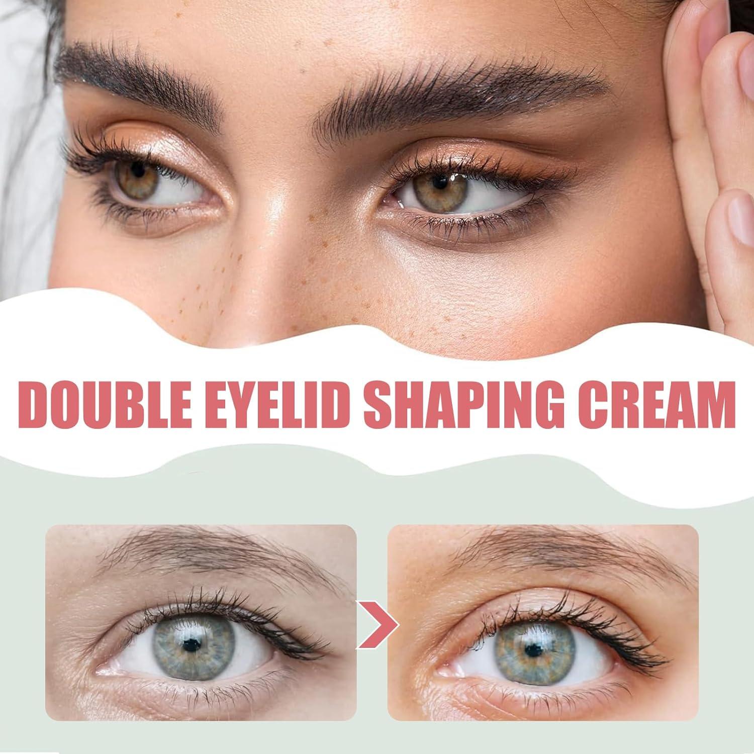 LINXINS 2PCS Double Eyelid Styling Cream Double Eyelids Modeling Cream ...