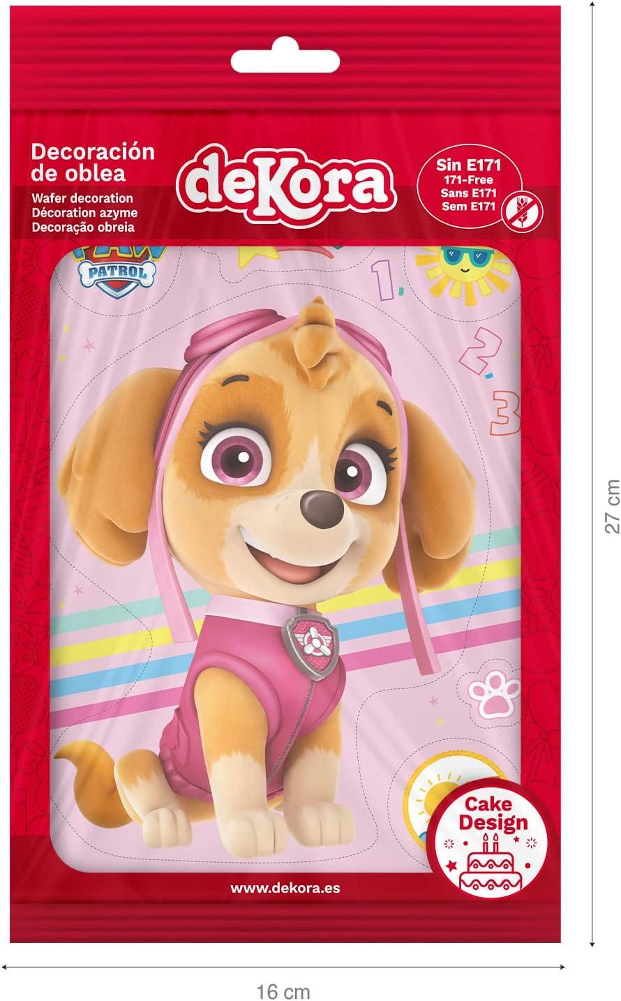Dekora - Edible cake decoration for cutting out | Paw Patrol cake ...