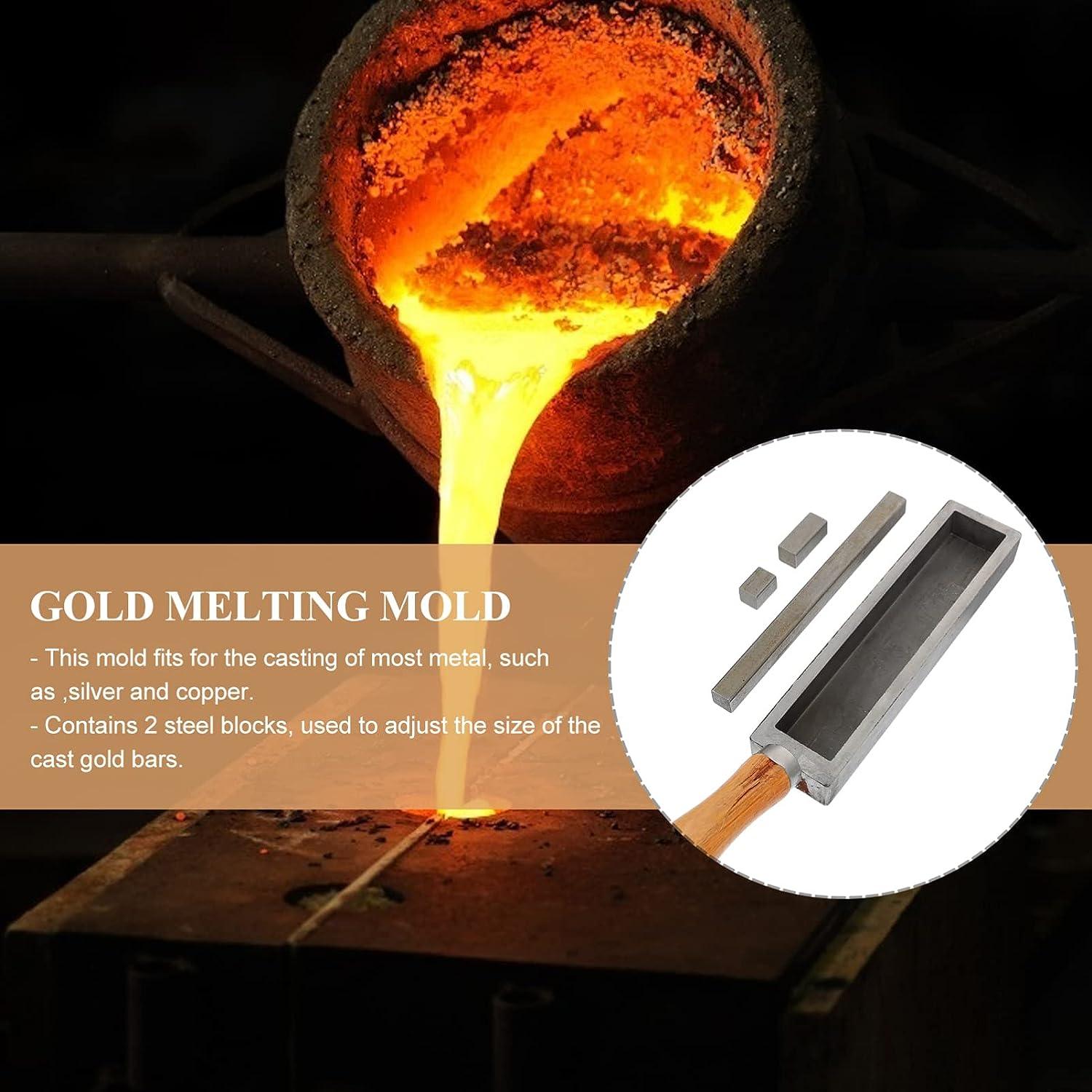 Casting Silver In A Mold