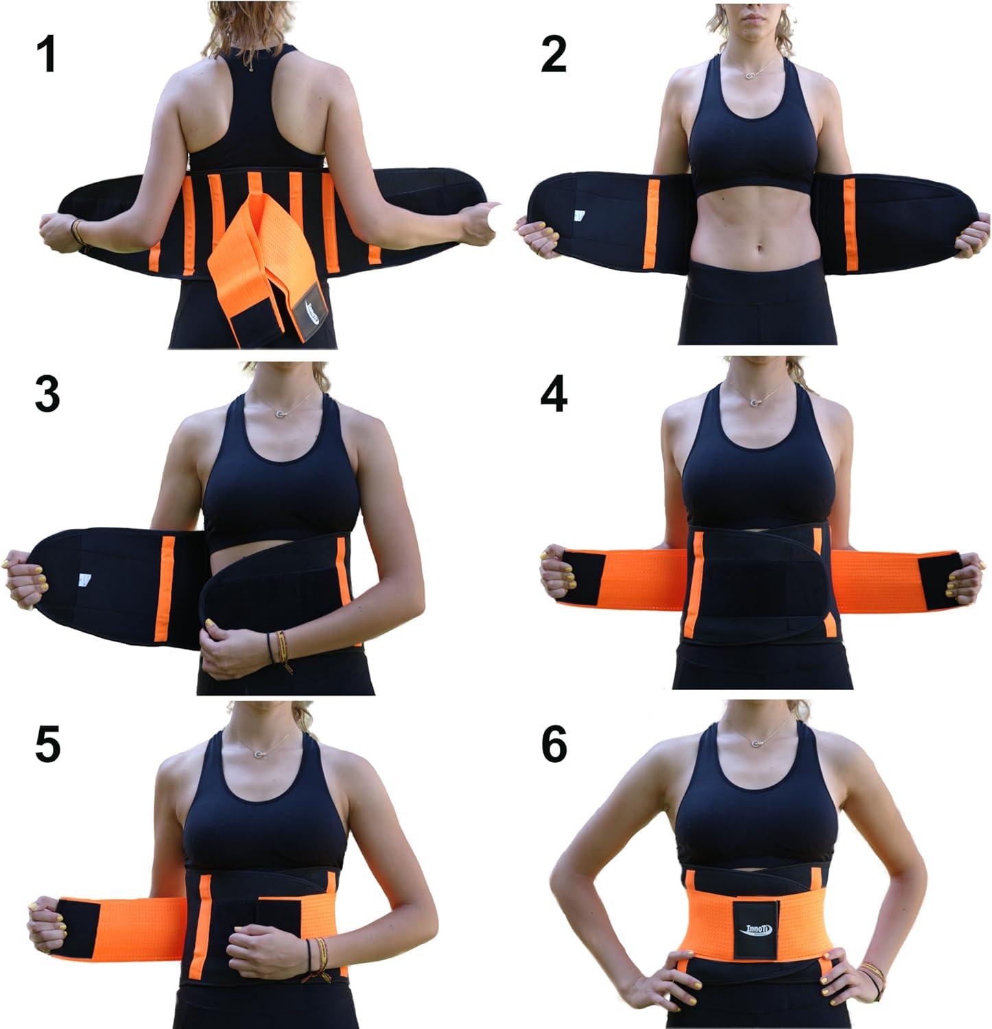 Innoti Back Band - Men's & Women's Back Support Belt for Lumbar ...