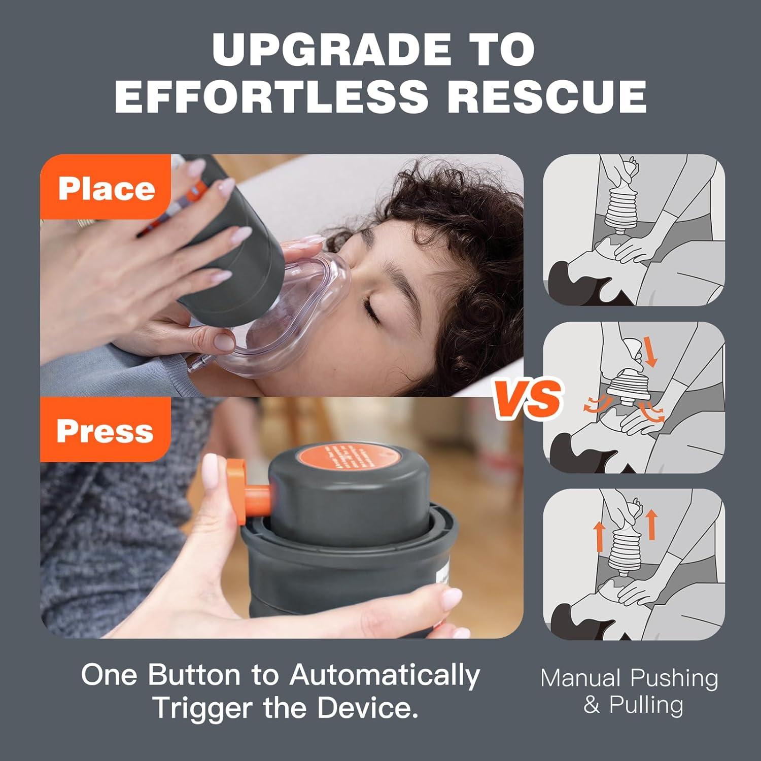 Automatic Choking Rescue Device for Kids & Adults | Portable Heimlich ...