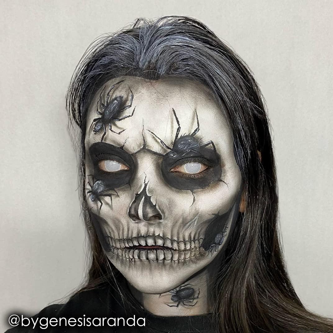 Mehron Fantasy F/X Face & Body Paint Bundle (Black & White) - Water ...