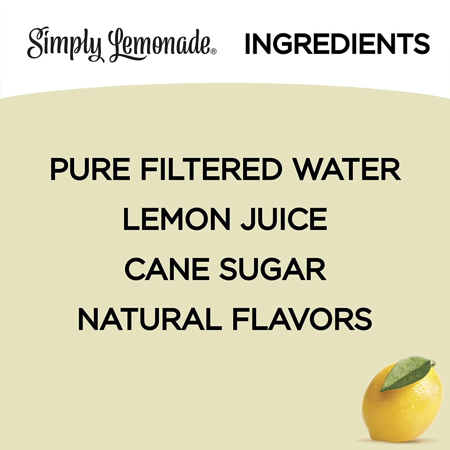 Simply Lemonade 52 fl oz - All Natural Non-GMO Juice | Buy Now with ...