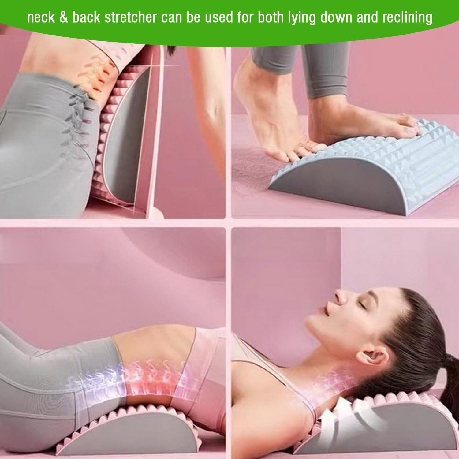 Refresh Neck & Back Extensor Pillow | Lumbar Spine Support & Stretcher ...