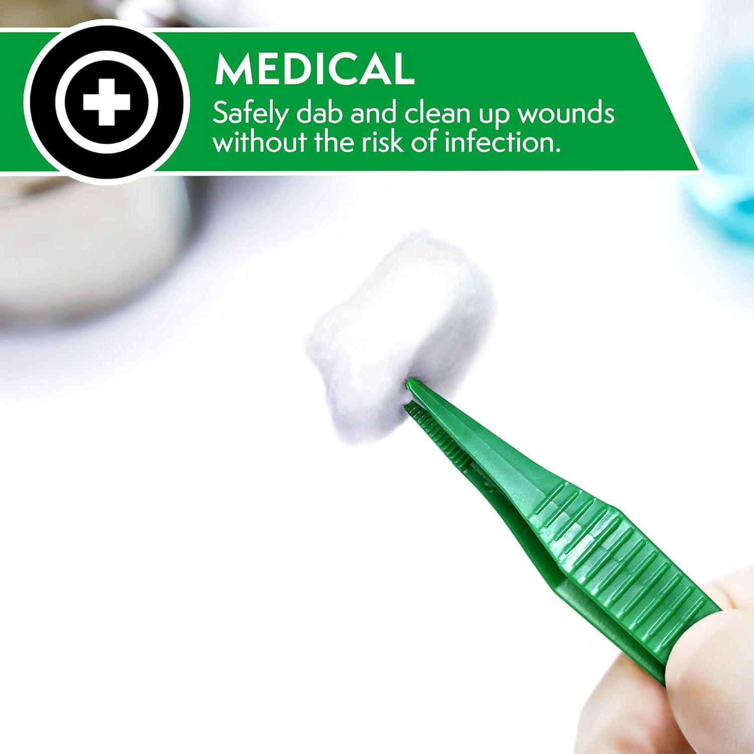JFA Medical First Aid Disposable Plastic Tweezers 12.5cm - Pack of 20 ...