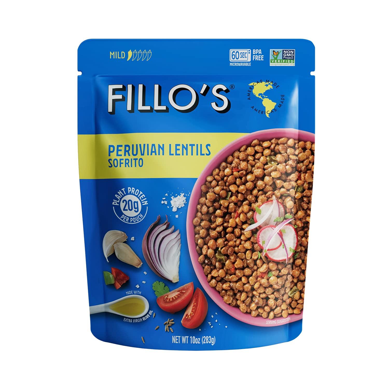 Fillo's Variety Pack - Sofrito Beans - 6 Count - Cuban Black, Tex Mex ...