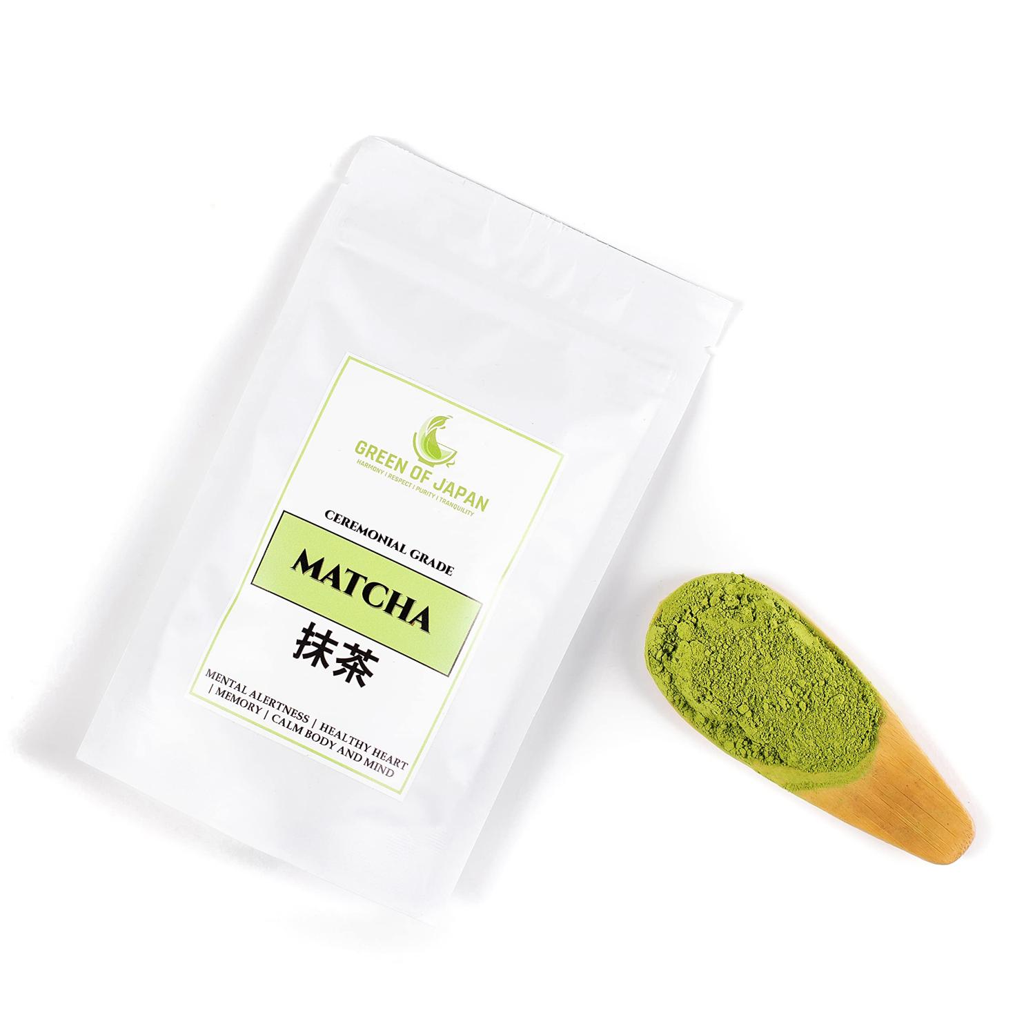 Green of Japan Ceremonial Grade Matcha Powder | 150 g Mega Pack ...