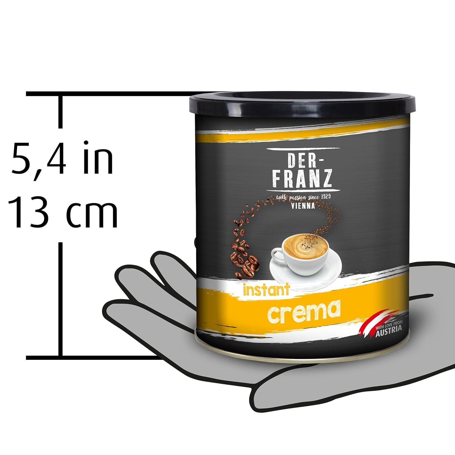 Der-Franz Crema Instant Coffee 200g | Premium Instant Coffee - Fast ...