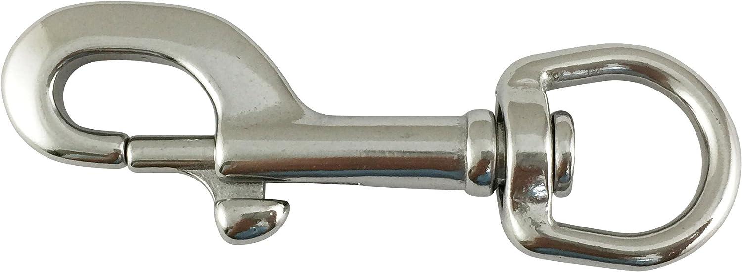 Proteus Marine Grade Stainless Steel Swivel Eye Bolt Snap 1-1/4 inch ...
