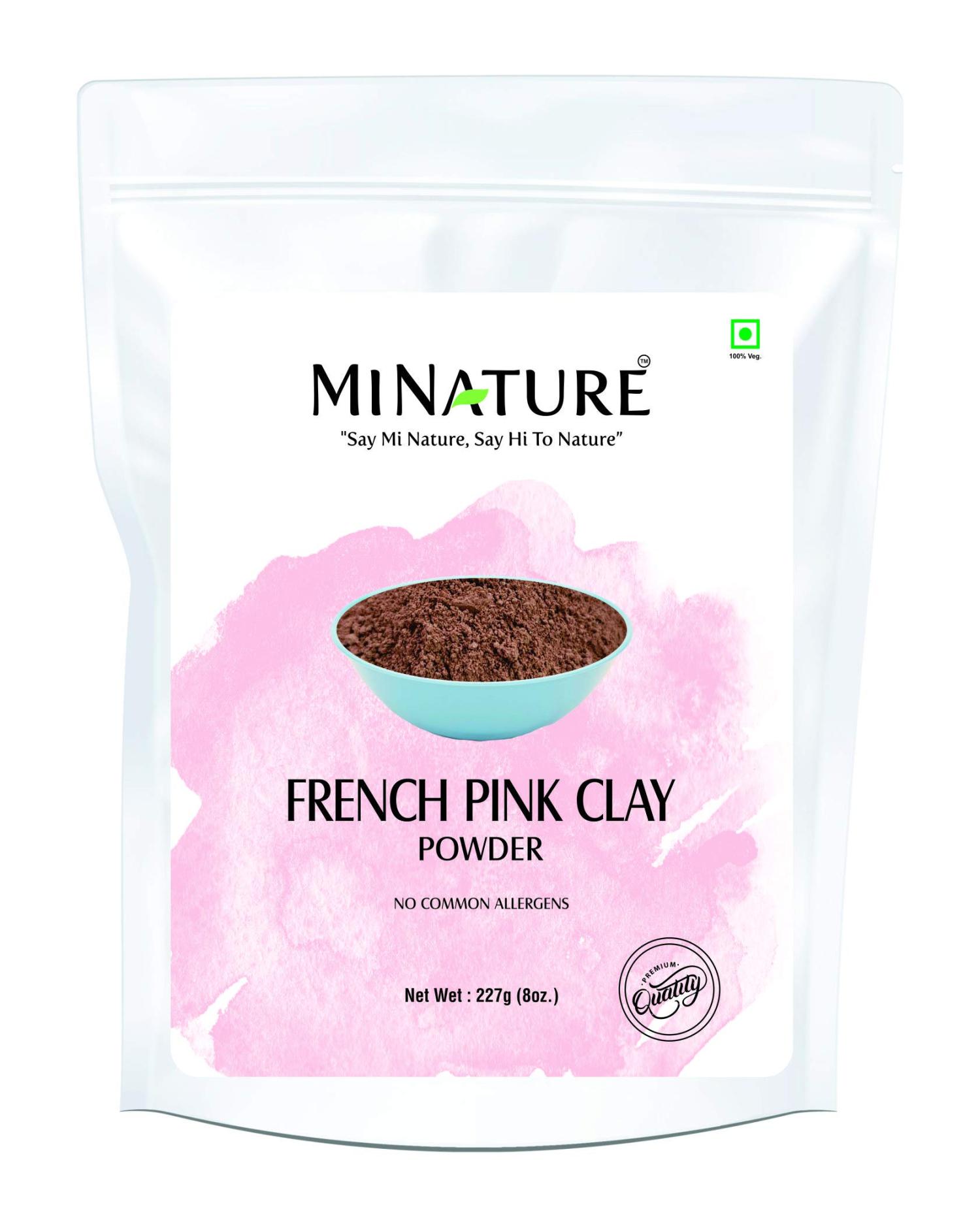 Mi Nature French Pink Clay Powder 227g (8 oz) | Montmorillonite Pink ...