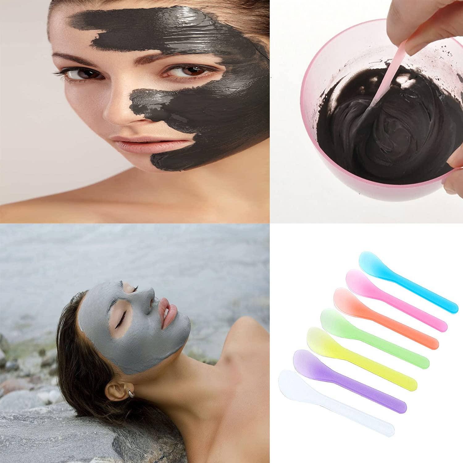 5 Inch Disposable Plastic Cosmetic Spatulas - 80 Pcs - Makeup Mixing ...