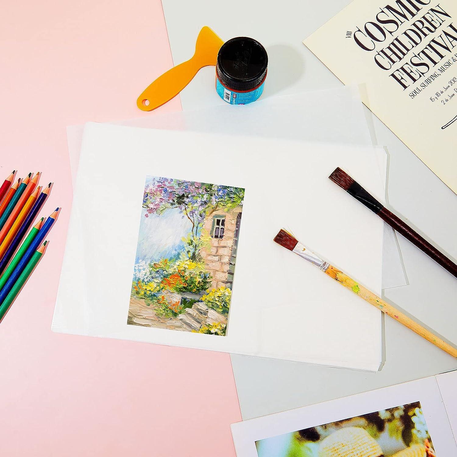 120 Sheets Deli Paper Sheets Transparent Paper Translucent Clear Paper ...