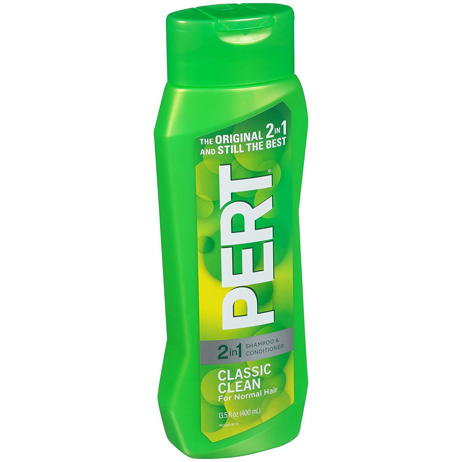 Pert 2-in-1 Classic Clean Shampoo and Conditioner 13.5oz (6 Pack ...