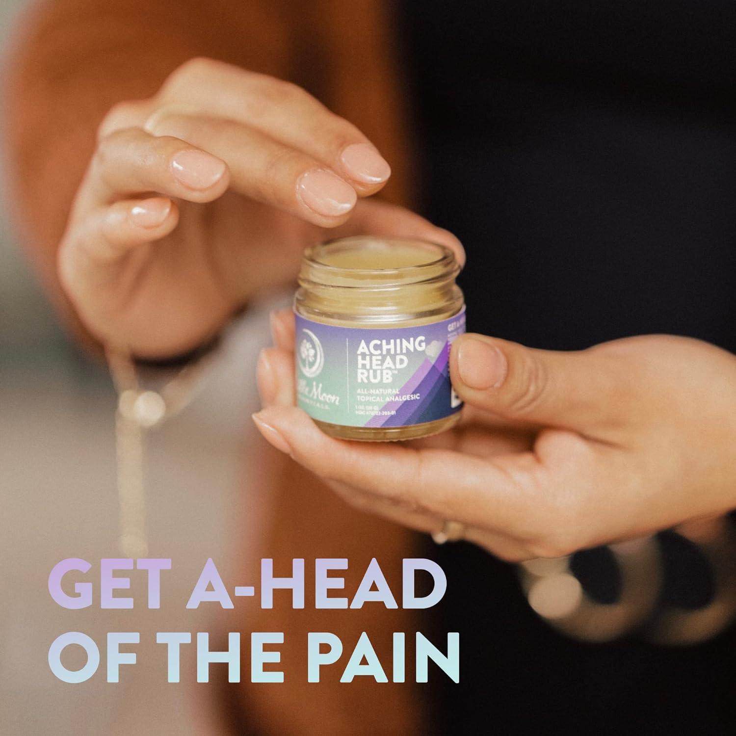 Little Moon Essentials Aching Head Rub 1 oz - Topical Analgesic for Pain Relief | Buy Now with ...