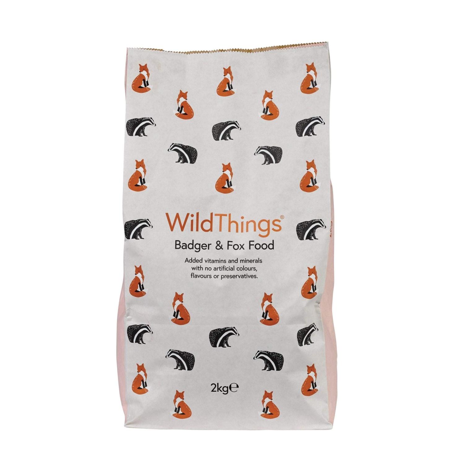 Wildlife World Badger/Fox Food 2Kg - Nutritious Feed for Badgers and ...