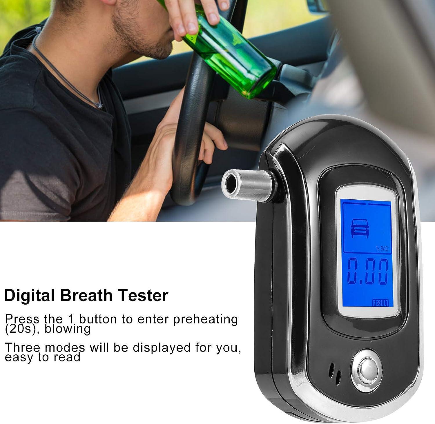 LCD Digital Breathalyzer AT6000 - Advanced Sensor Alcohol Tester | Buy ...